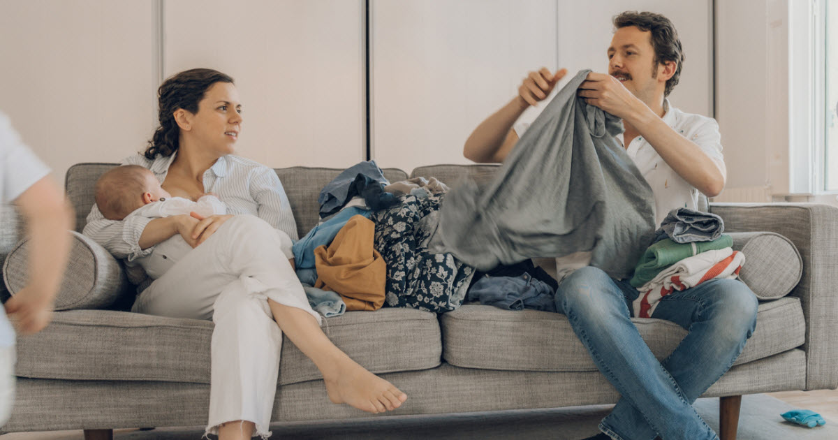 Baby is born: Sharing responsibilities