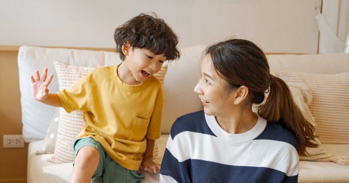 Helping your child tell you about their day