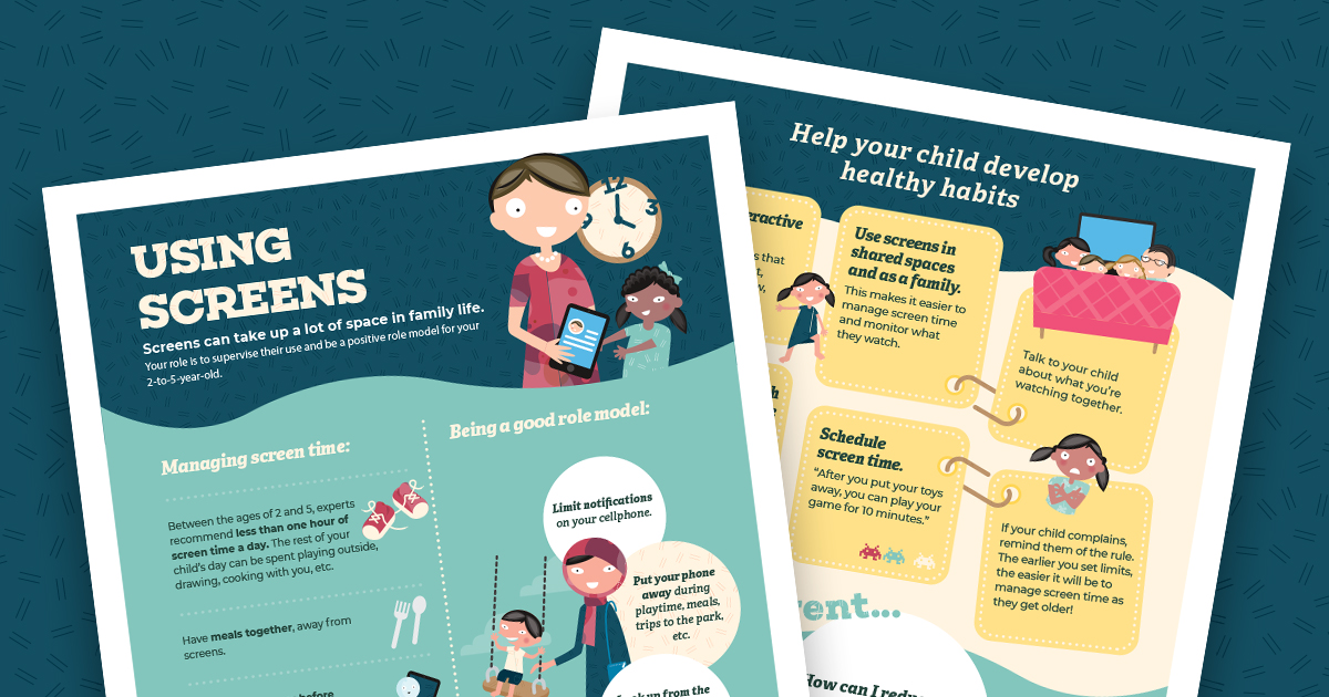Using screens: Your role as a parent